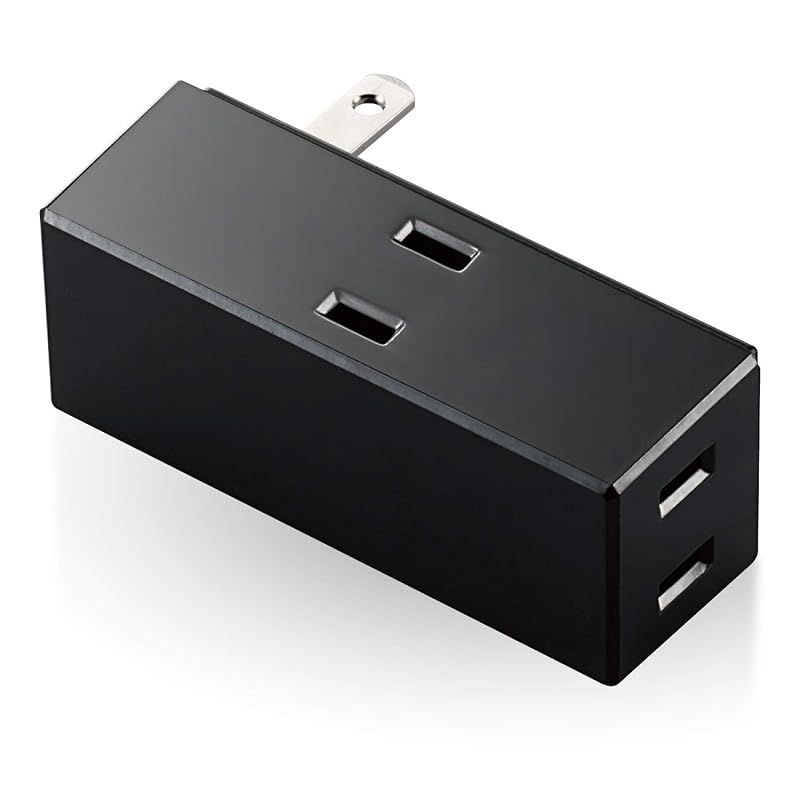 エレコム コンセント サイドタップ 3個口 ブラック T-TR04-2300BK 1 - メルカリ