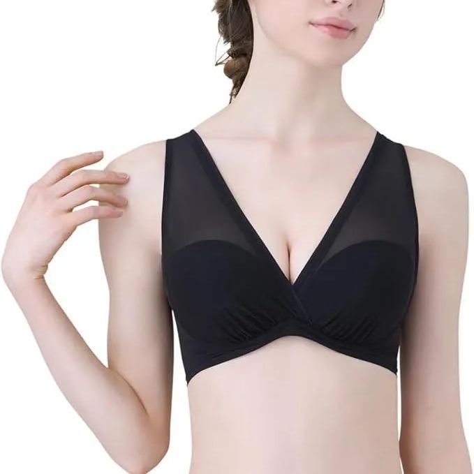 DRMETHOD Nongy ノンジー ノンワイヤーブラ ブラジャー 通気性 涼しい - メルカリ