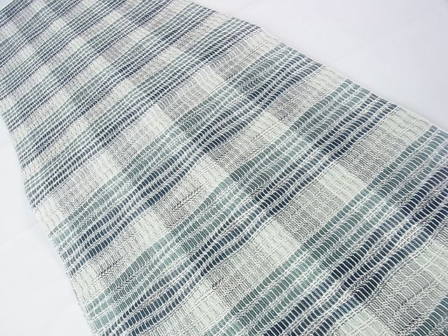 平和屋本店□極上 夏物 1897年創業名門岡野 本場筑前博多織 千年工房