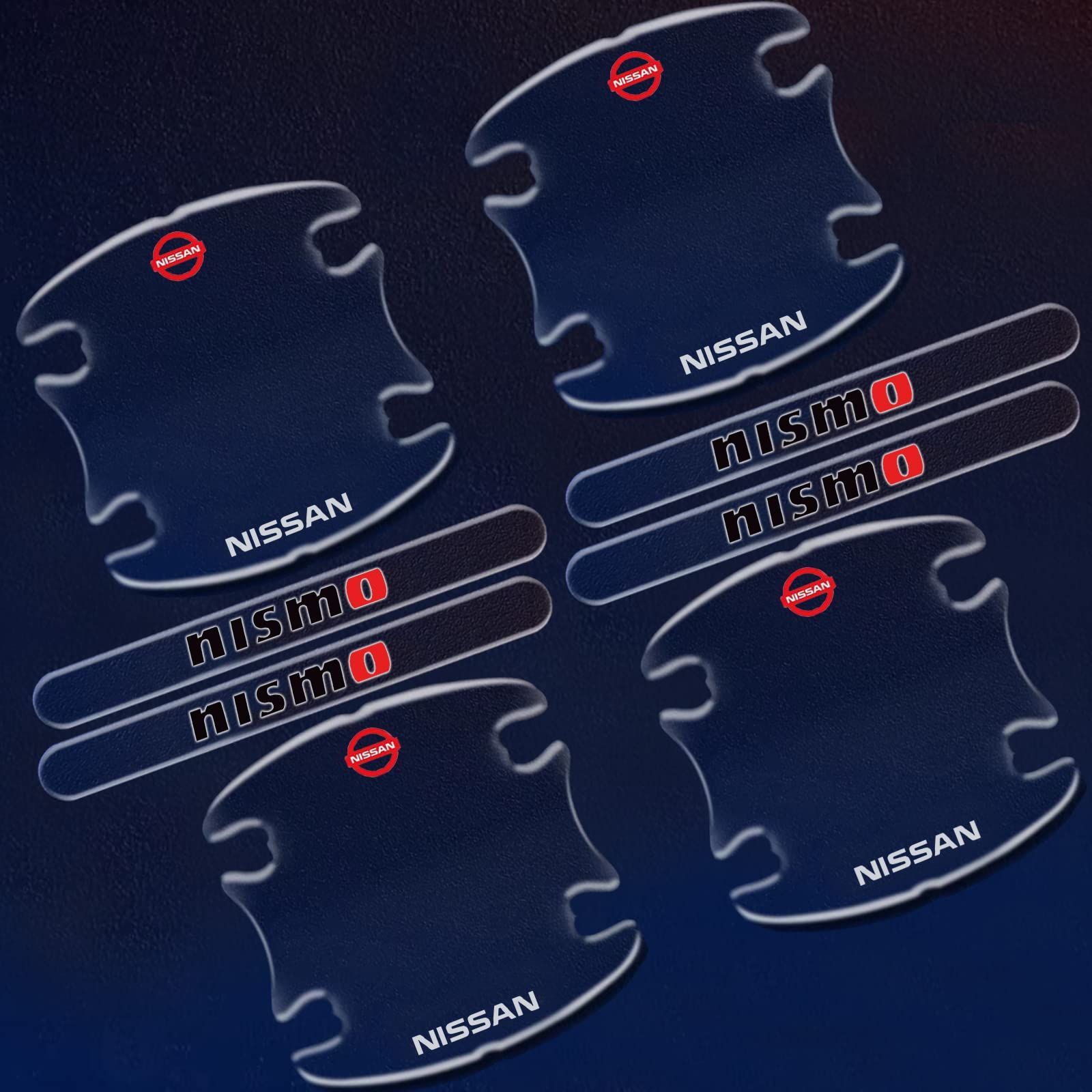 新品 nismo 日産 ドアハンドルプロテクター エクストレイル セレナ エルグランド ブルーバード ティアナ キックス ディズ ノート オーラ アリア ルークス リーフ NV100クリッパー ...