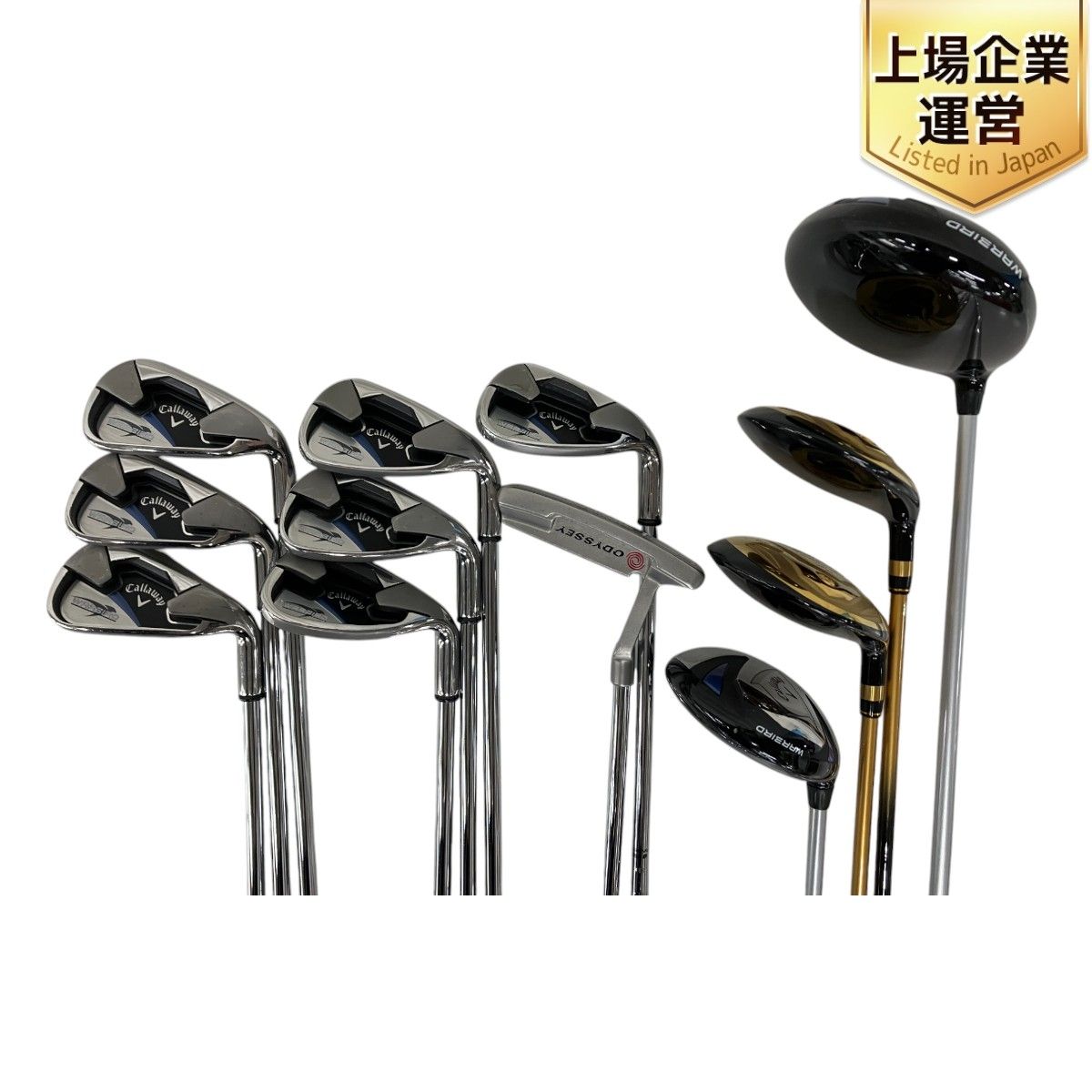 Callaway WARBIRD 1W 5W アイアン 5-9・P・S ODYSSEY パター ORLIMAR YARD HUNTER F7 ...