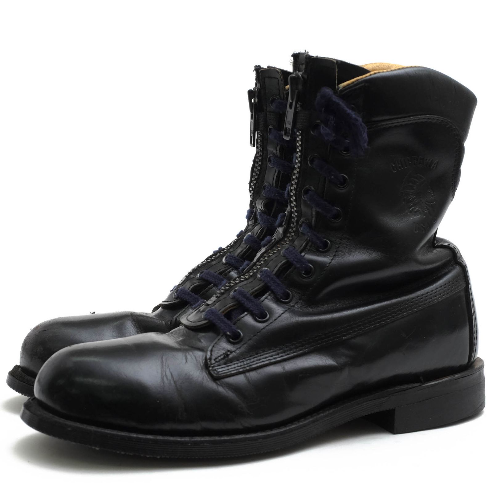 チペワ／CHIPPEWA ワークブーツ シューズ 靴 メンズ 男性 男性用 レザー 革 本革 ブラック 黒 20242 9inch ...