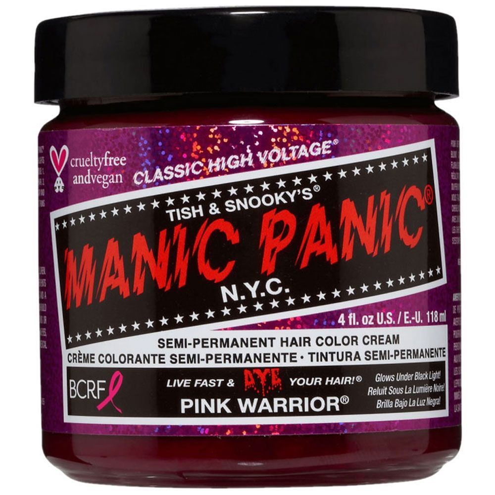 マニパニ スペシャルセット MANIC PANIC マニックパニック Pink Warrior (ピンクウォーリア)＋ヘアカラーケア4点セット ...