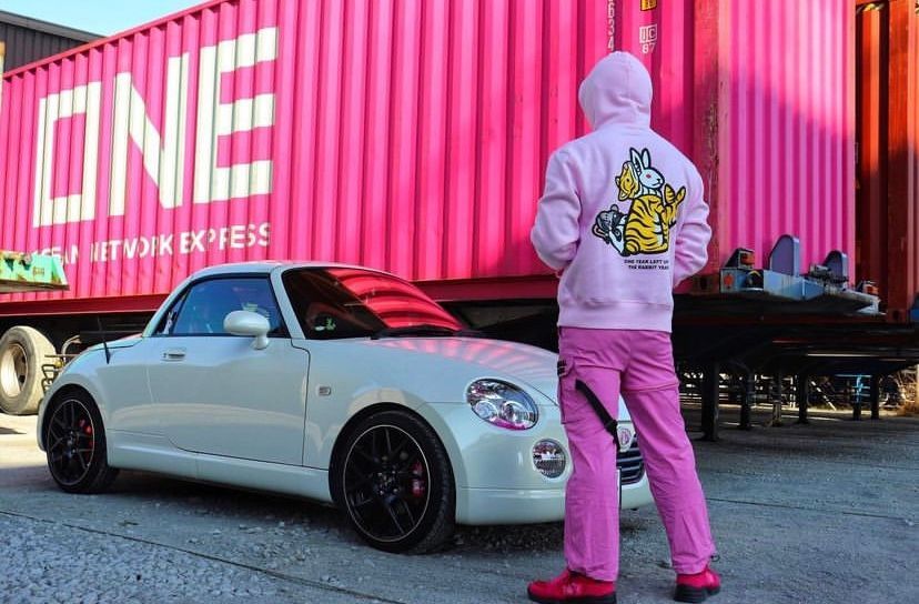 FR2 梅 Tiger year Hoodieタイガーパーカ 新年限定パーカー - メルカリ