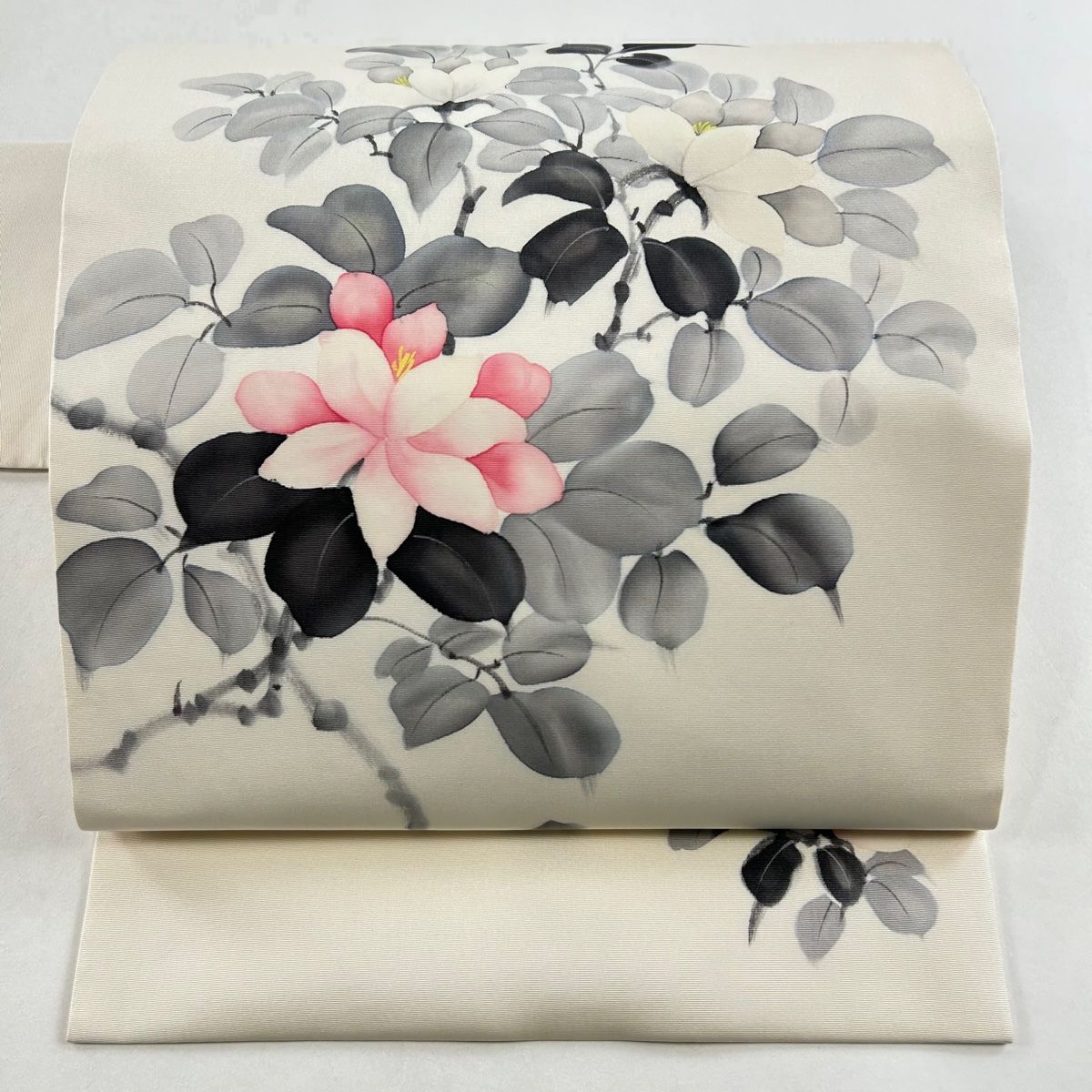 平和屋着物□極上 夏物 染織の名門 しょうざん 生紬 八寸名古屋帯 更紗