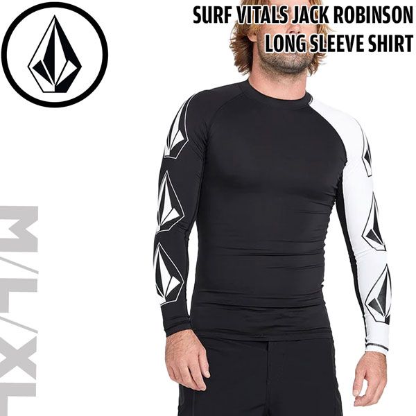 サーフィン ラッシュガード 24SS VOLCOM ボルコム SURF VITALS J ROBINSON LS ジャックロビンソン ロング ...