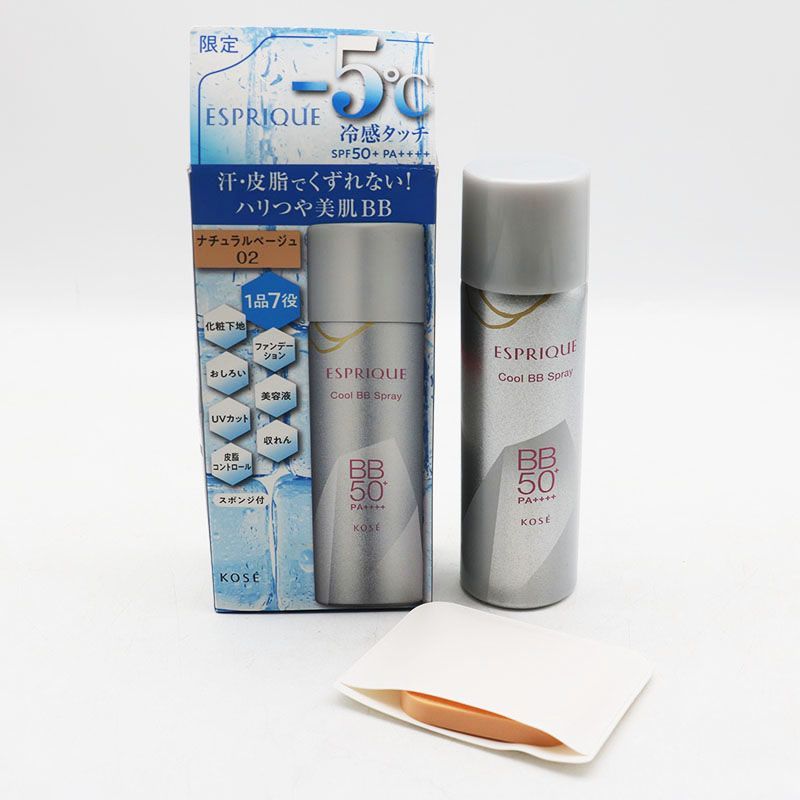 未使用 KOSE コーセー エスプリーク 冷感タッチ BBスプレーUV50 W 02 60g CR7-04-08-21B - メルカリ