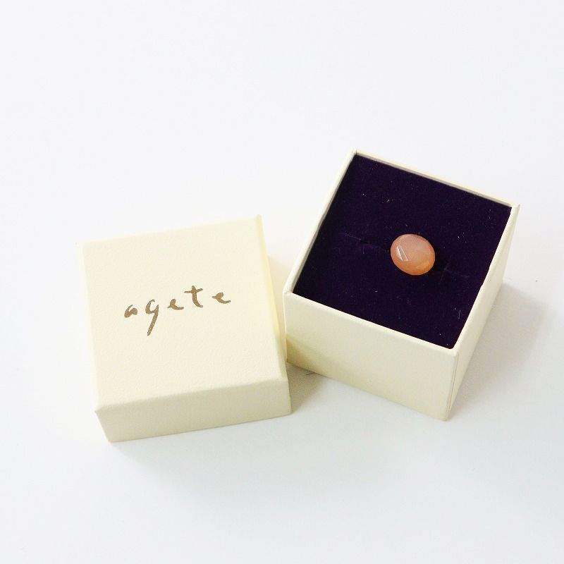 アガット agete K10 ムーンストーン リング 11号/オレンジ ゴールド 指輪 アクセサリー 小物【2400014191196】 - メルカリ