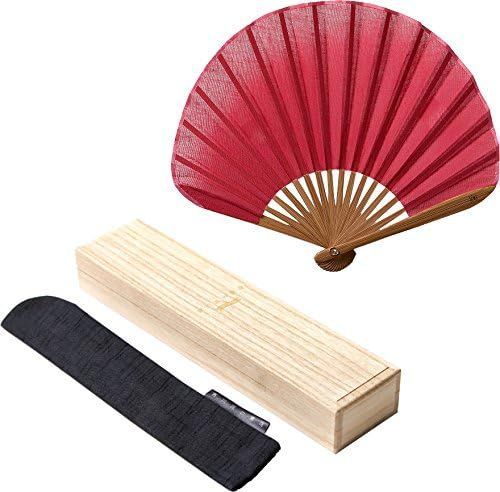 【BOUDAI】和柄雑貨 ふわり扇子 （べに） レディース メンズ ギフト 夏 祭 プレゼント 粋 和 浴衣 和装小物 かわいい エコ 節電 ...