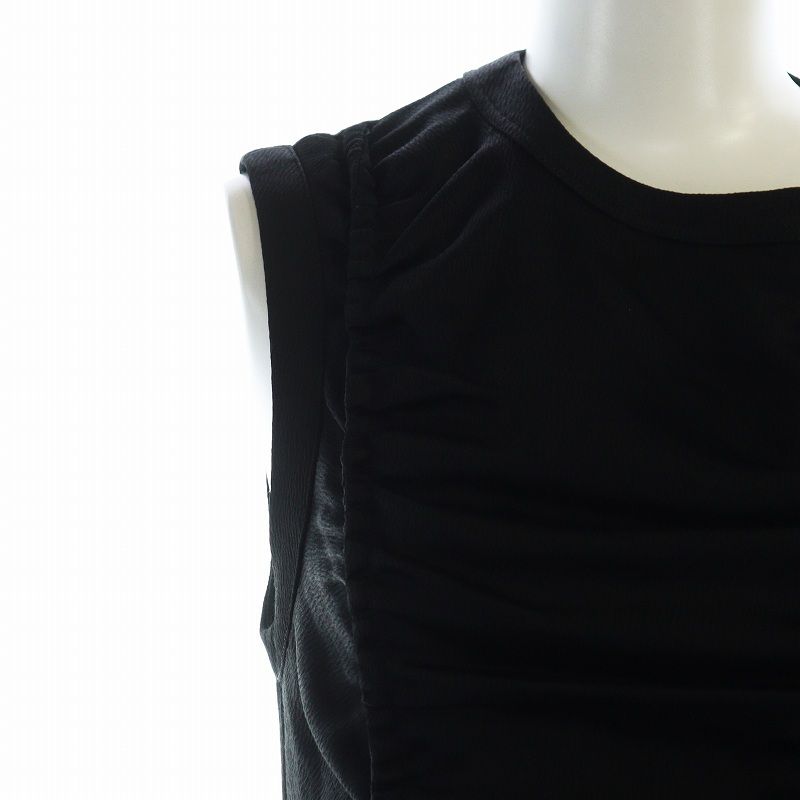 アディアム ADEAM ルーシュパラシュートドレス ロングワンピース