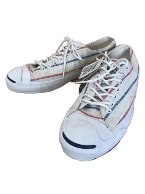 【中古】CONVERSE コンバース Jack Percel Waffle Border Sneakers ジャックパーセル レースアップ ...