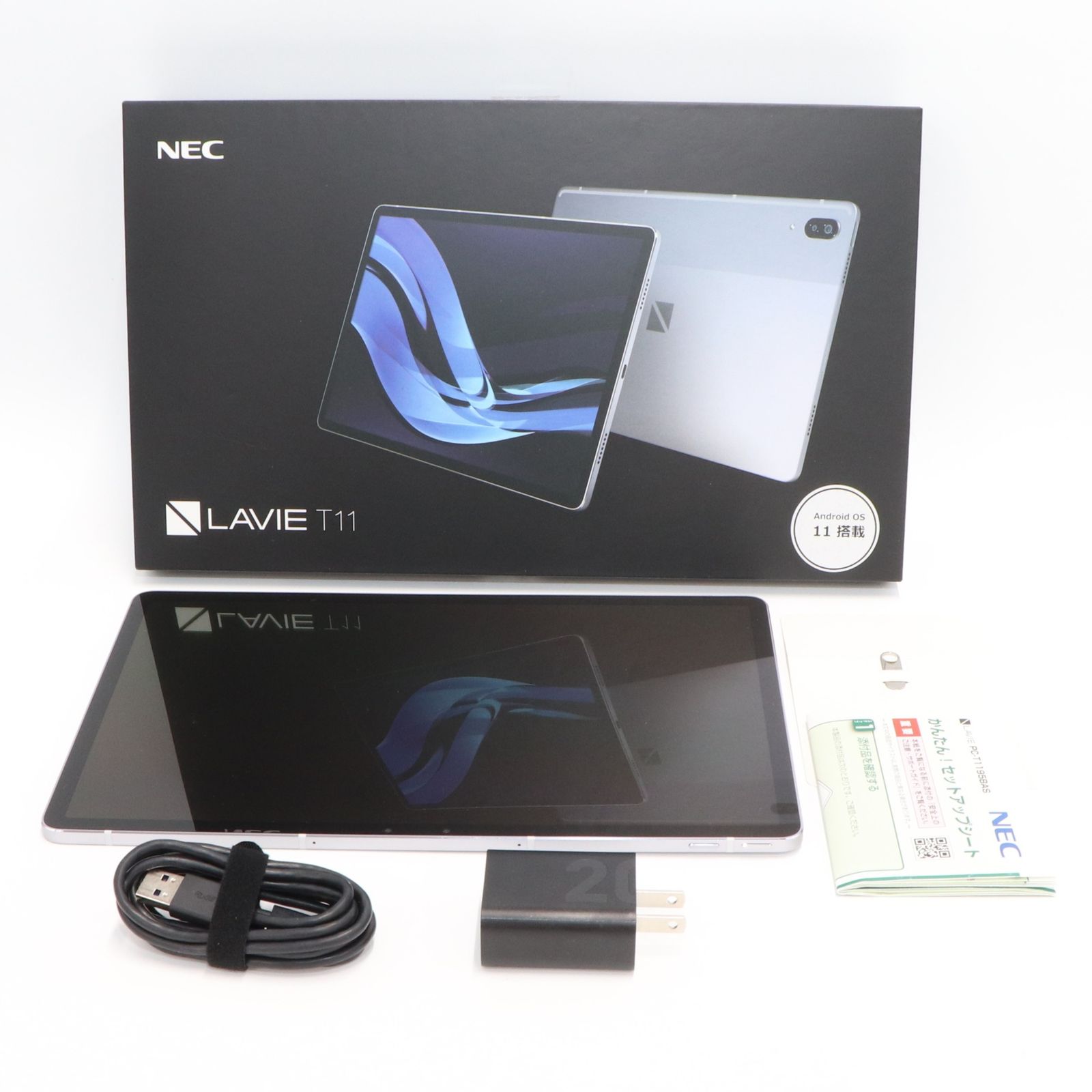NEC(エヌイーシー) LAVIE T11 Androidタブレット 11.5型ワイド T1195/BAS t1195-bas 【良い(B)】 - メルカリ