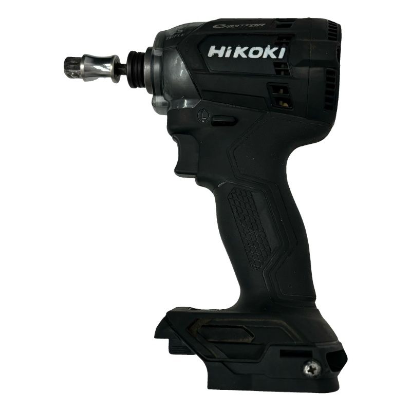 HiKOKI ハイコーキ インパクトドライバー WH18DC XCBZ 18V/36V マルチボルト ブラック バッテリー BSL36A18X×1個 充電器 UC18YSL3 動作品 【中古 ...