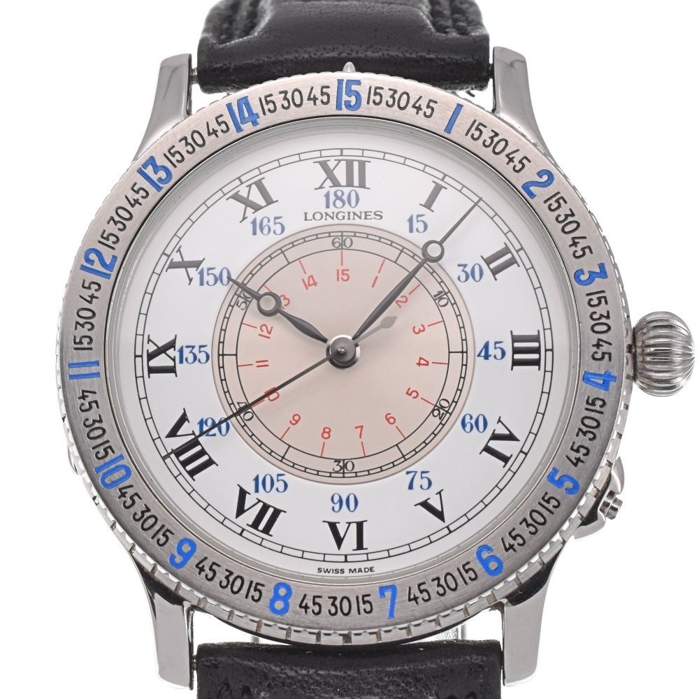 ロンジン LONGINES L2.601.4 リンドバーグ アワーアングル ウォッチ 自動巻き メンズ美品箱付き I#128607 - メルカリ