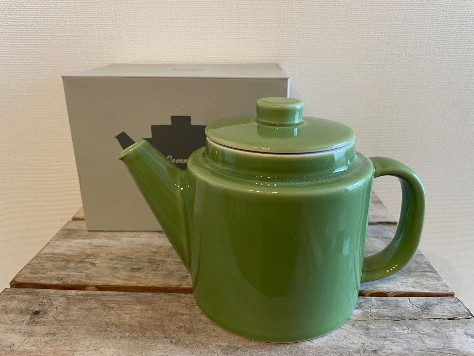 波佐見焼 コモン common ティーポット 1000ml グリーン 緑色 急須 - メルカリ