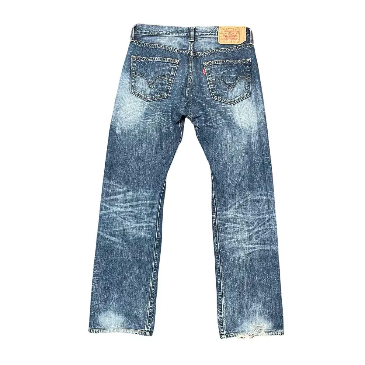【雷市場（ポンジャン）商品韓国直送】 L LEVI'S(リーバイス) 501 ウォッシング デニムパンツ - メルカリ