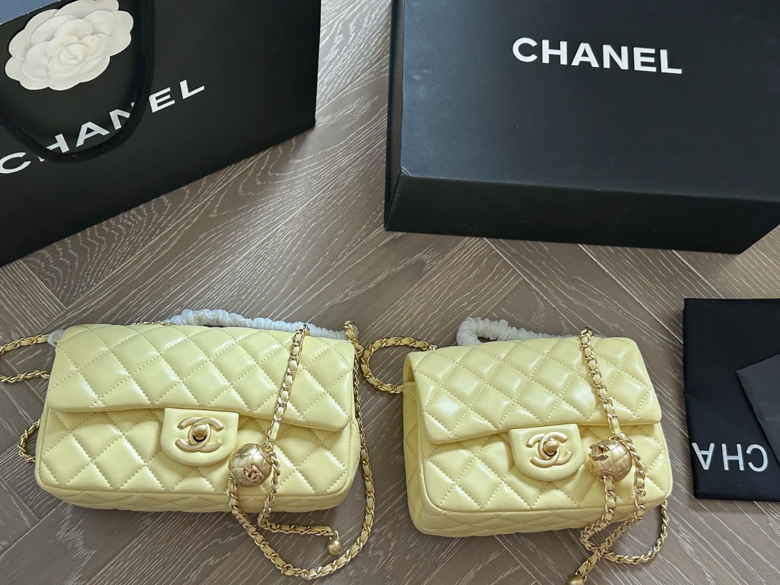 【今日特価】Chanel Gold Ball CF Bag - シャネル ゴールドボール CF バッグ-WT0輸入 - メルカリ