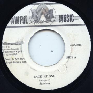 ジャマイカ7” Sanchez Back At One Awful Music /00050 - メルカリ