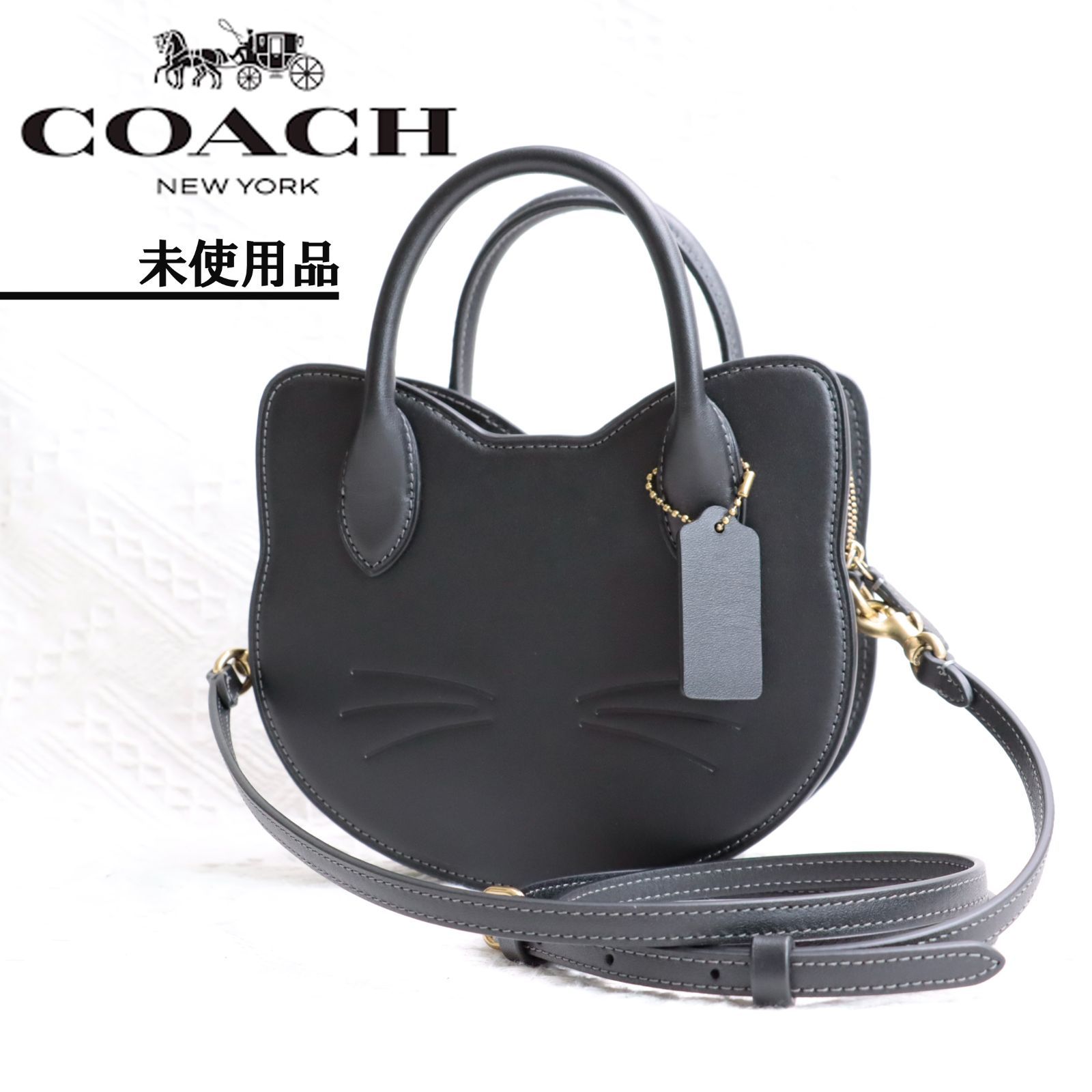 現行完売！入手困難！COACH キャットバッグ 2way ショルダーバッグ - メルカリ