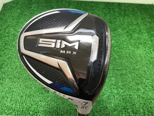 【中古】 テーラーメイド SIM MAX 7W フェアウェイウッド FW TENSEI BLUE TM50(FW) (フレックスR) メンズ 男性用 右利き 右用 Dランク ゴルフクラブ - メルカリ