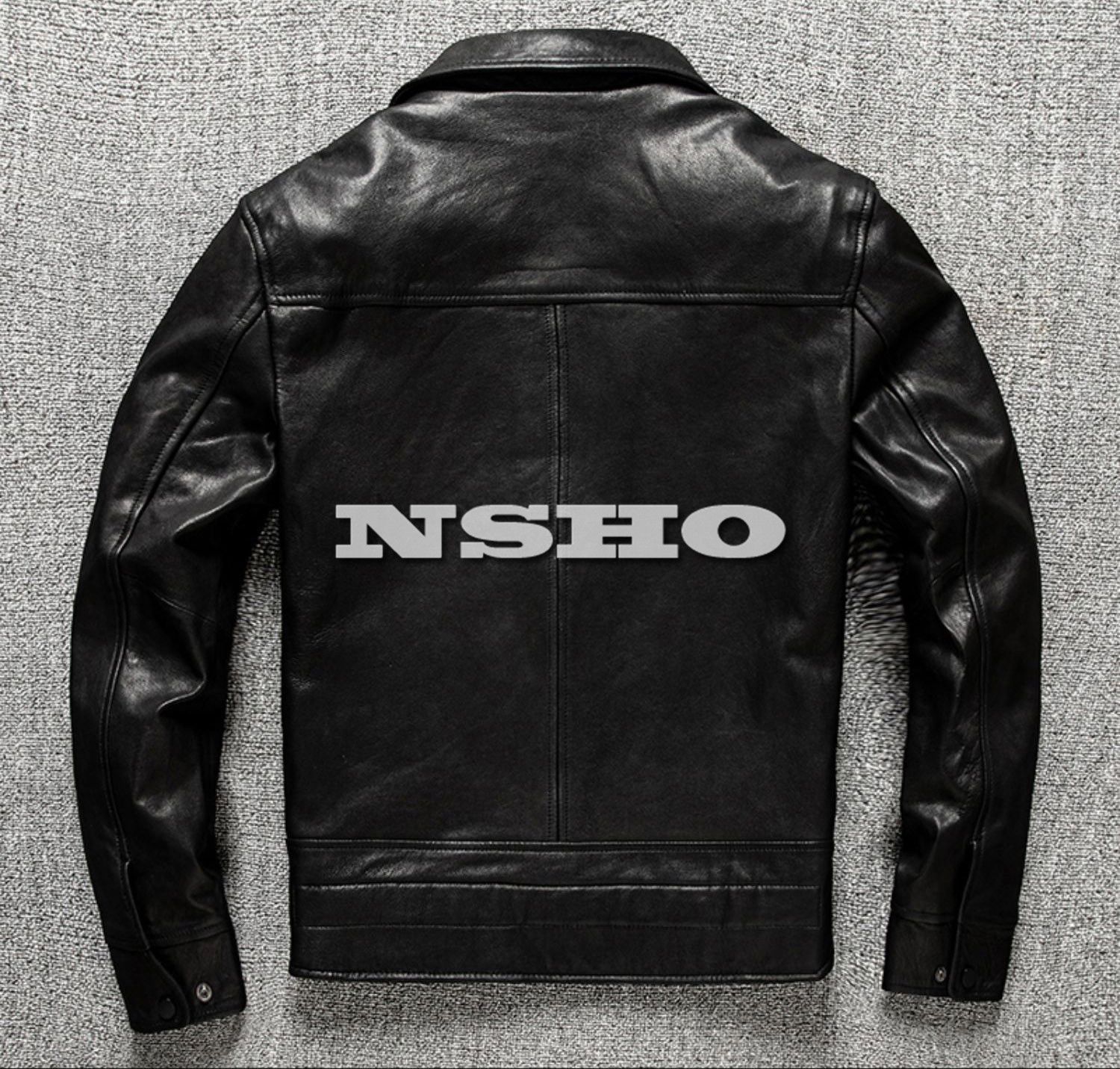 上質革ジャン メンズ カウハイド 牛革 スタンダードスタイル シングル