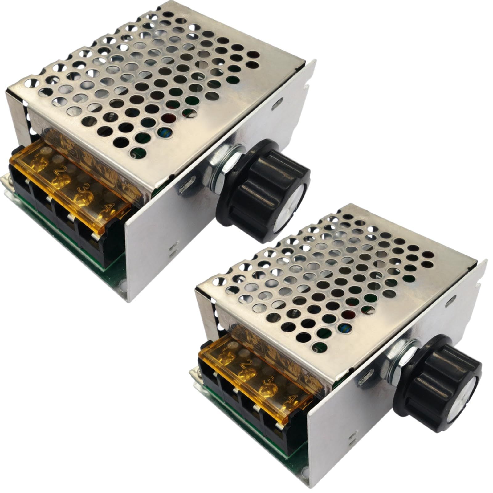 【送料無料】スピードコントローラー 調光器モータ 温度ガバナパワーモニタ 電圧レギュレータ 電圧調整器 調光器 Quikaboo 4000W - メルカリ