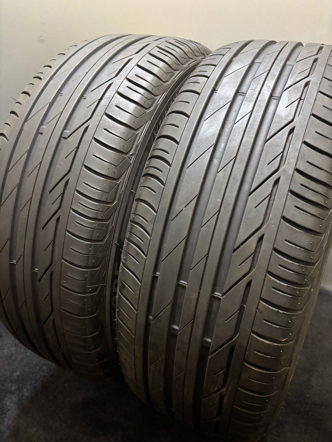 ★225/50R18 BRIDGESTONE/TURANZA T001 RFT 21年製 夏タイヤ サマータイヤ 2本 BMW承認タイヤ X1 ...