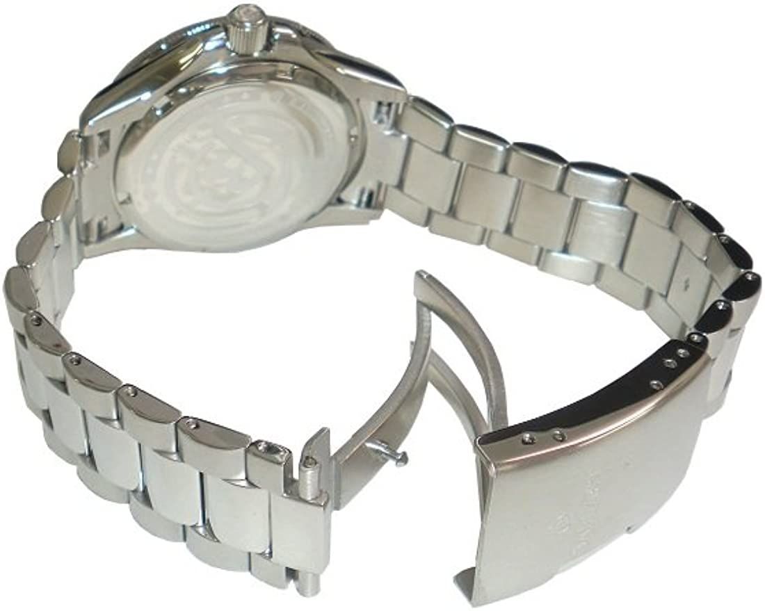 【送料無料】[BALLAST / バラスト] 腕時計 BL5101-11 DIVER 3針 レディース 38mm シルバー MOP Dial ...