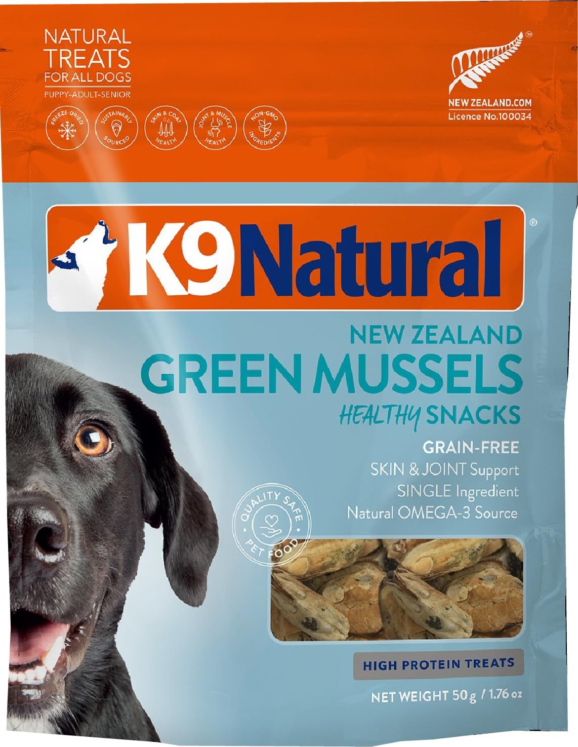 ケーナインナチュラル (K9 Natural) フリーズドライ グリーン・マッスル 50g - メルカリ