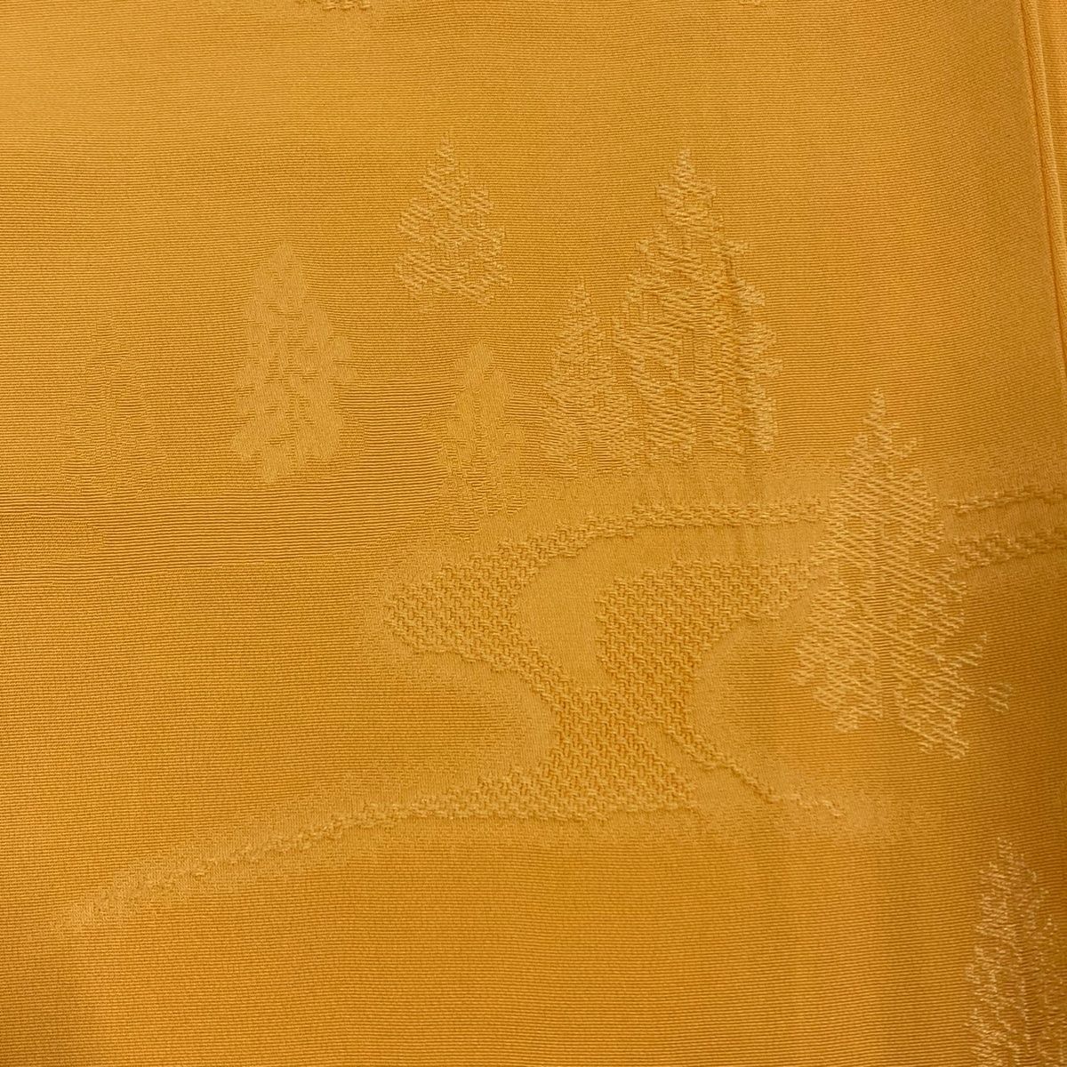 平和屋着物○螺鈿作家 甲斐泰造 色無地 紅碧色 正絹 逸品 AABC4937zg