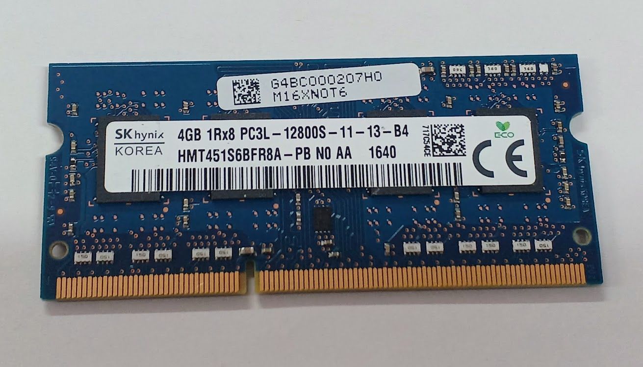 SK hynix 4GB 1Rx8 PC3L-12800S-11-13-B4（HMT451S6BFR8A-PB）SODIMM 204PIN（F） - メルカリ