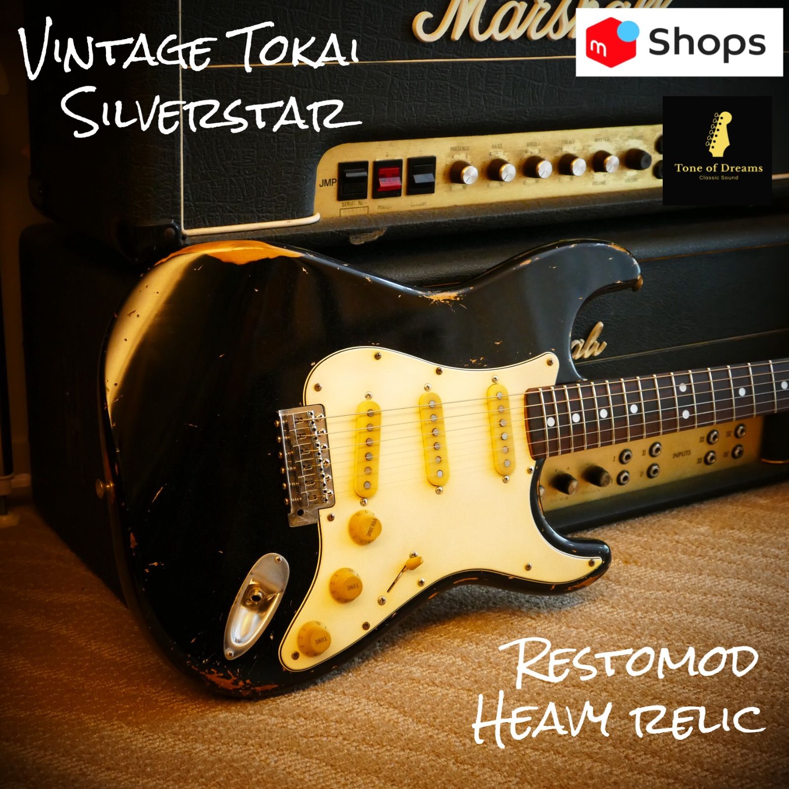 【Vintage Tokai】 Silver Star Restomod Heavy Relic - メルカリ