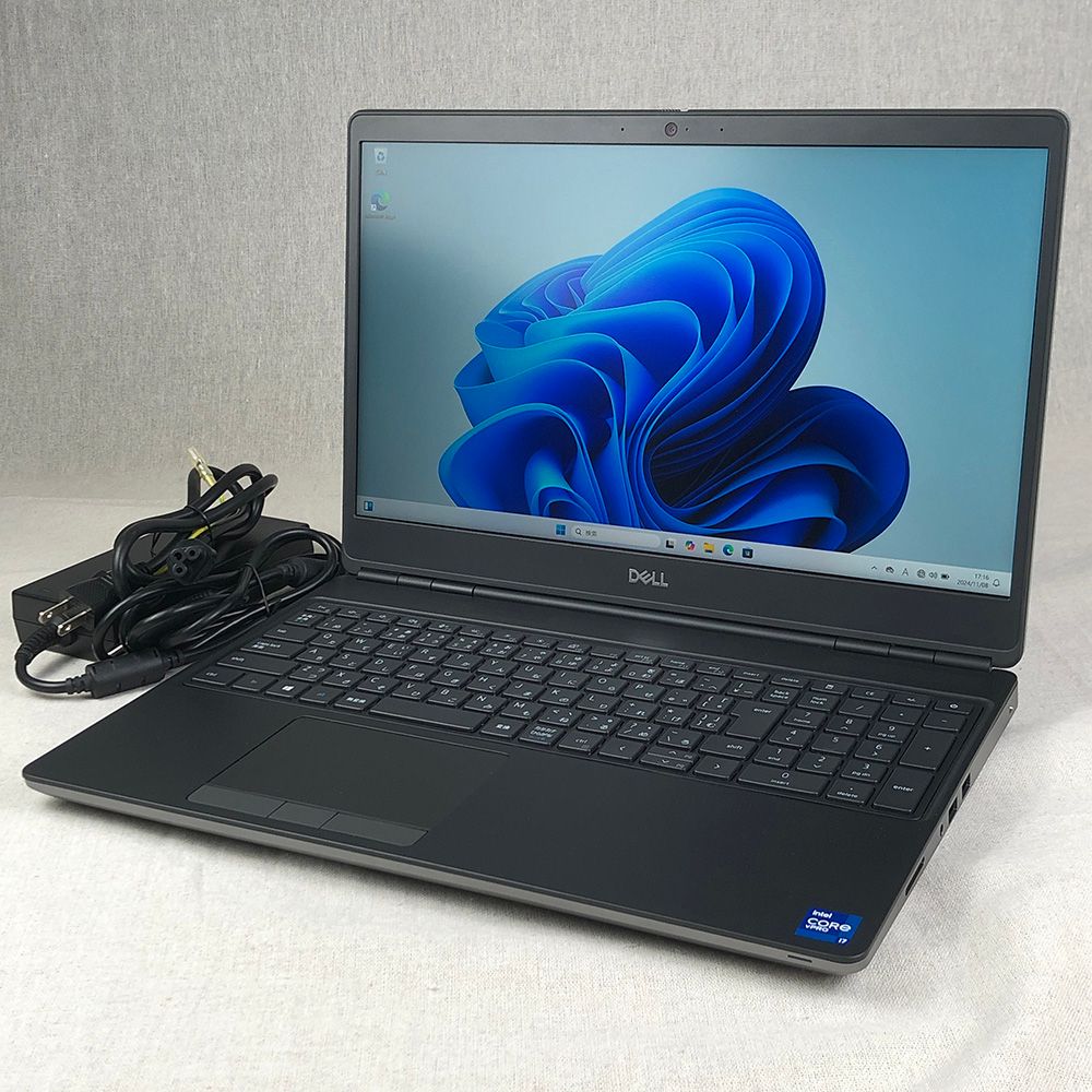 【バッテリー良好】ノートPC モバイルワークステーション デル DELL Precision 7560【i7-11850H・RTX A2000 ...