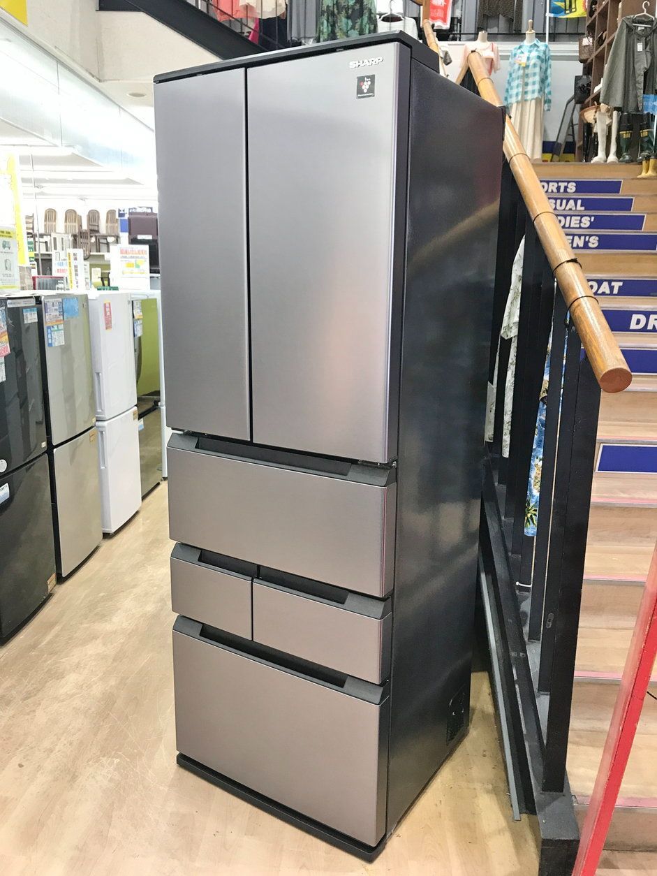 冷蔵庫 SJ-MF46M-H 457L 2024年製 フレンチドア シャープ SHARP [静岡市]店頭併売品 → 2509LS901 - メルカリ