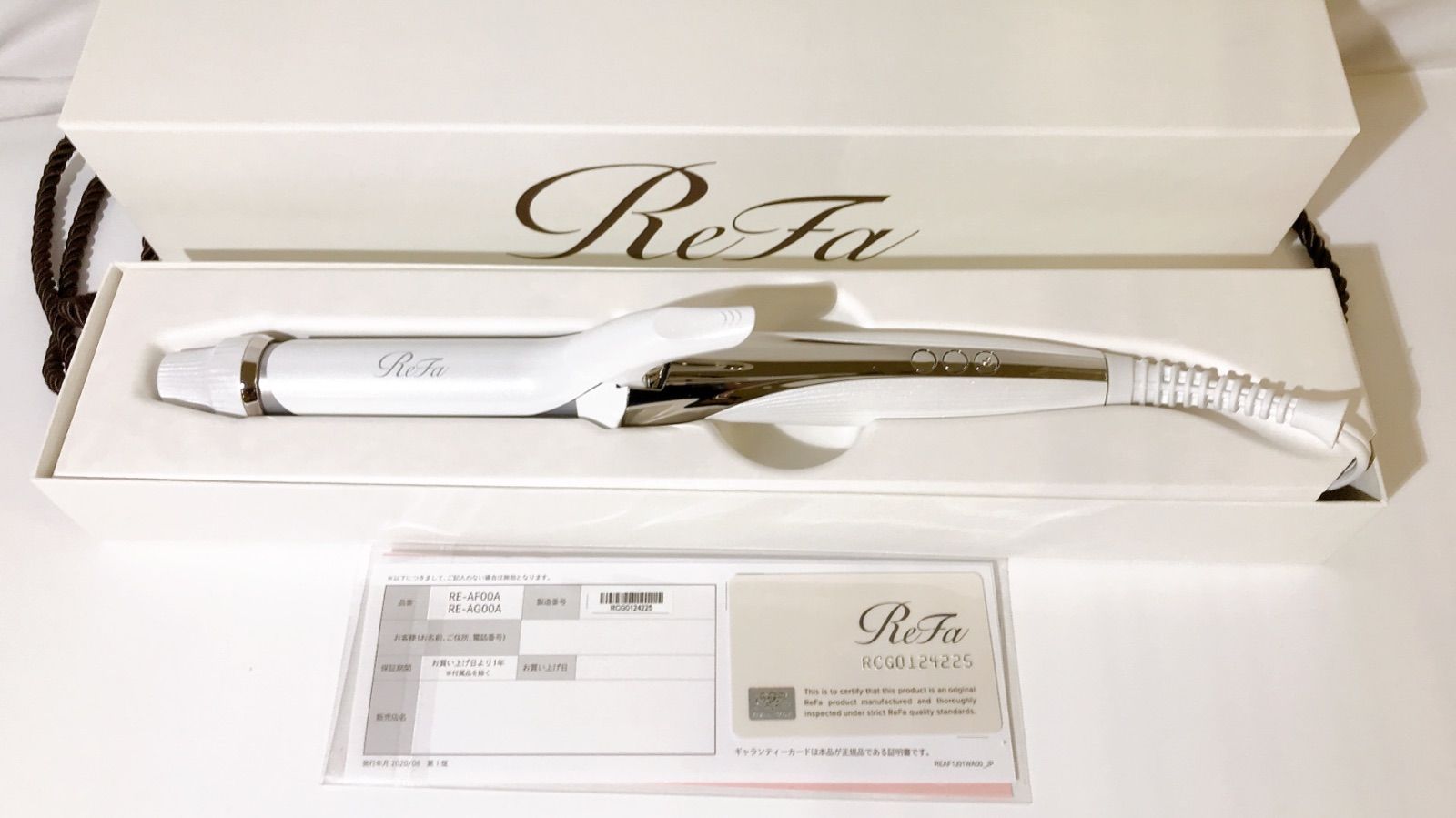 カールアイロン 26mmリファビューテック カールアイロン ReFa BEAUTECH CURL IRON 26 ホワイトRE-AG00A ④ - メルカリ
