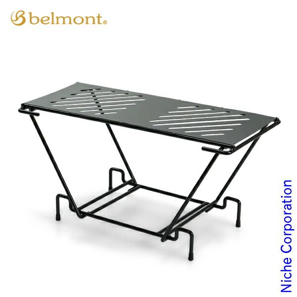 新品】 ベルモント アイアン薪ラック 収納ケース付 トップ (BM-281)