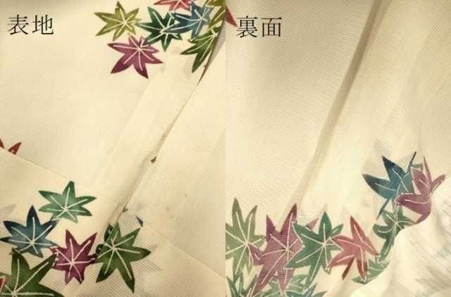 平和屋着物＊夏物 訪問着 絽 草花文 正絹 逸品 AAAX9847jd