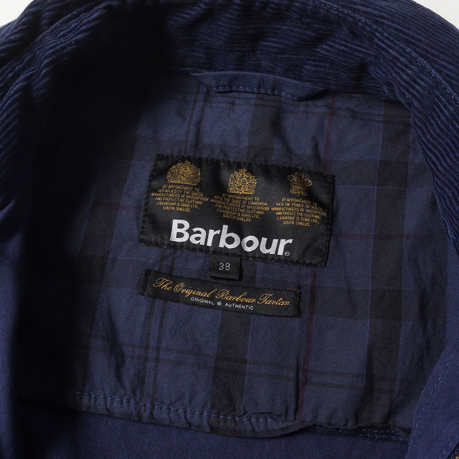 BARBOUR バブアー ジャケット サイズ:38(M) オーバーダイ加工 BARBOUR バブアー ジャケット サイズ:38(M) オーバーダイ加工