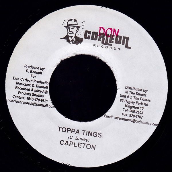 ジャマイカ7” Capleton Toppa Tings none Don Corleon Records /00080 - メルカリ