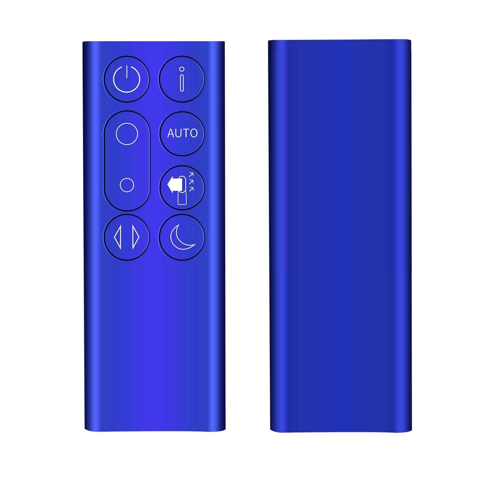 AVTVA TP04 DP04 交換用リモコン for ダイソン 暖房・冷房ファン 加湿器 空気清浄機ファン用 Pure Cool 設定不要 触れ心地よし 鋭敏な反応 ブルー TP04 ...