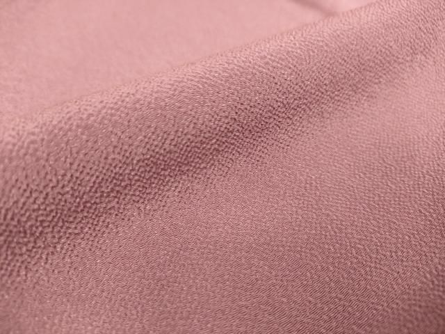 平和屋着物▽色無地　単衣　長春色　洗える着物　鬼しぼ縮緬　未使用　DAAS0728az 平和屋着物▽色無地 単衣 長春色 洗える着物 鬼しぼ縮緬 未使用