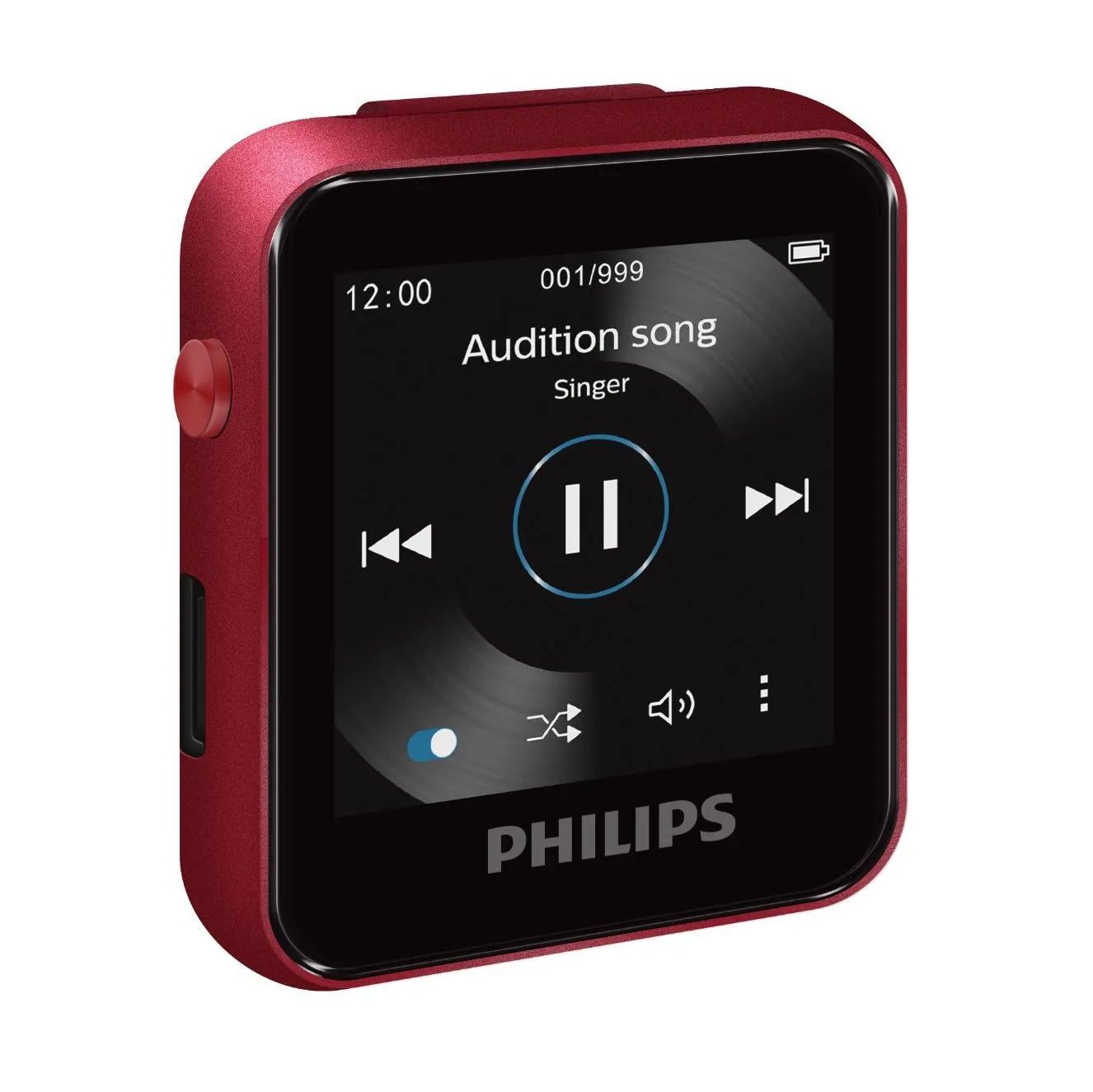 【新品】デジタルオーディオMP-3プレイヤー PHILIPS _RED_4589854580617 - メルカリ