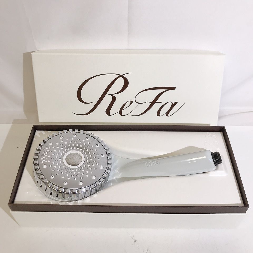リファ ReFa FINE BUBBLE DIA 120 ファインバブルダイア 120 ホワイト RS-AN-02B シャワーヘッド ① - メルカリ