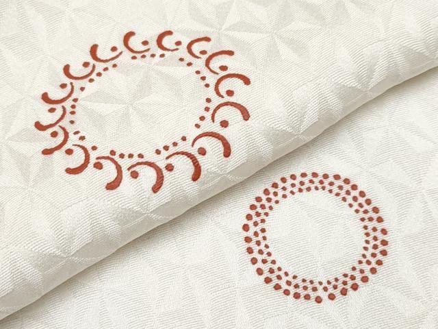 平和屋本店□極上 小紋 単衣 縞 高島屋扱い 綿 逸品 未使用 CYAA1288s5