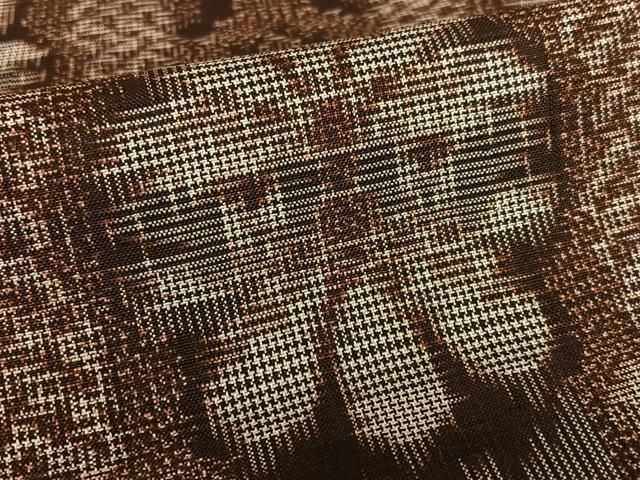 平和屋着物○本場大島紬 アンティーク大島 舞花間道 正絹 逸品 AAAZ0046zg