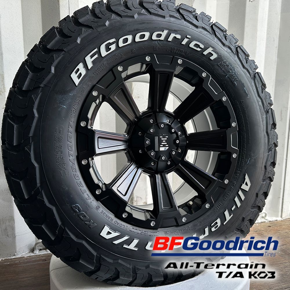 1月中旬入荷予定 LEXXEL Deathrock offroad style ランドクルーザー 250 ランクル250 ランクル300 17インチ BFグッドリッチ オールテレン KO3 ...