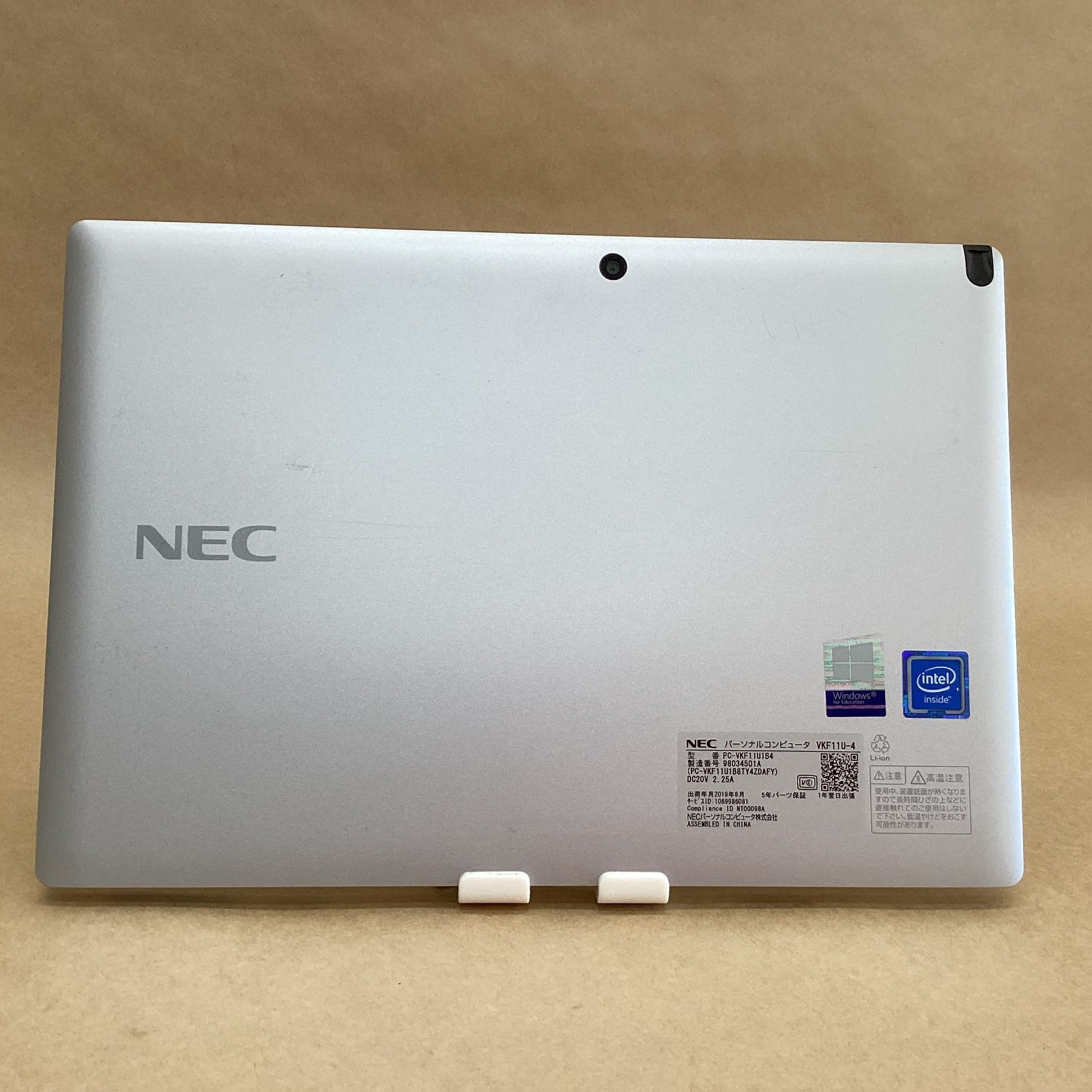NEC タブレット VKF11U-4 C(N4100)-1.1GHZ 4GB 128GB 10.1インチ WIN11P 無線 BLUETOOTH カメラ スタイラス - メルカリ