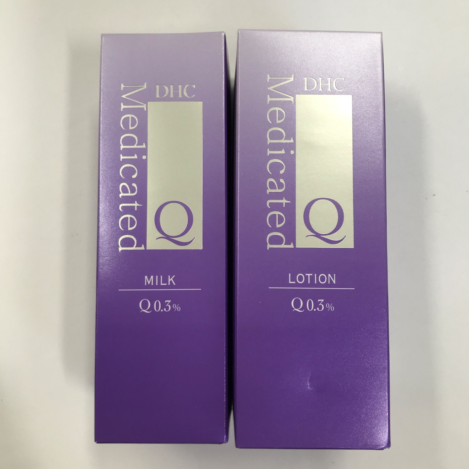 T532 DHC 薬用 Q フェースミルク 100ml & 薬用 Q ローション 160ml 計2点セット - メルカリ