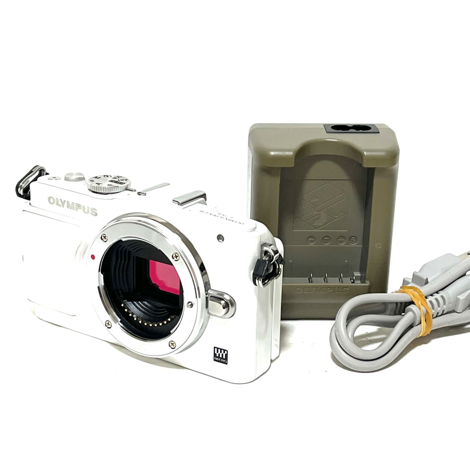 ★ショット数3078回★ OLYMPUS オリンパス PEN Lite E-PL6 ボディ ホワイト★ W6597#134 - メルカリ