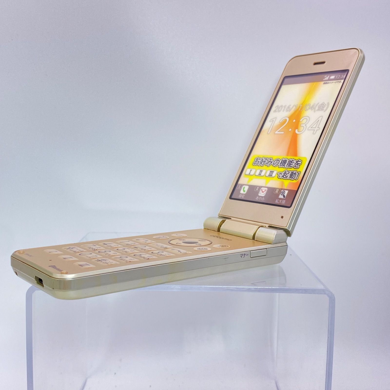 docomo SH-01J Gold モックアップ 模型 ドコモ - メルカリ